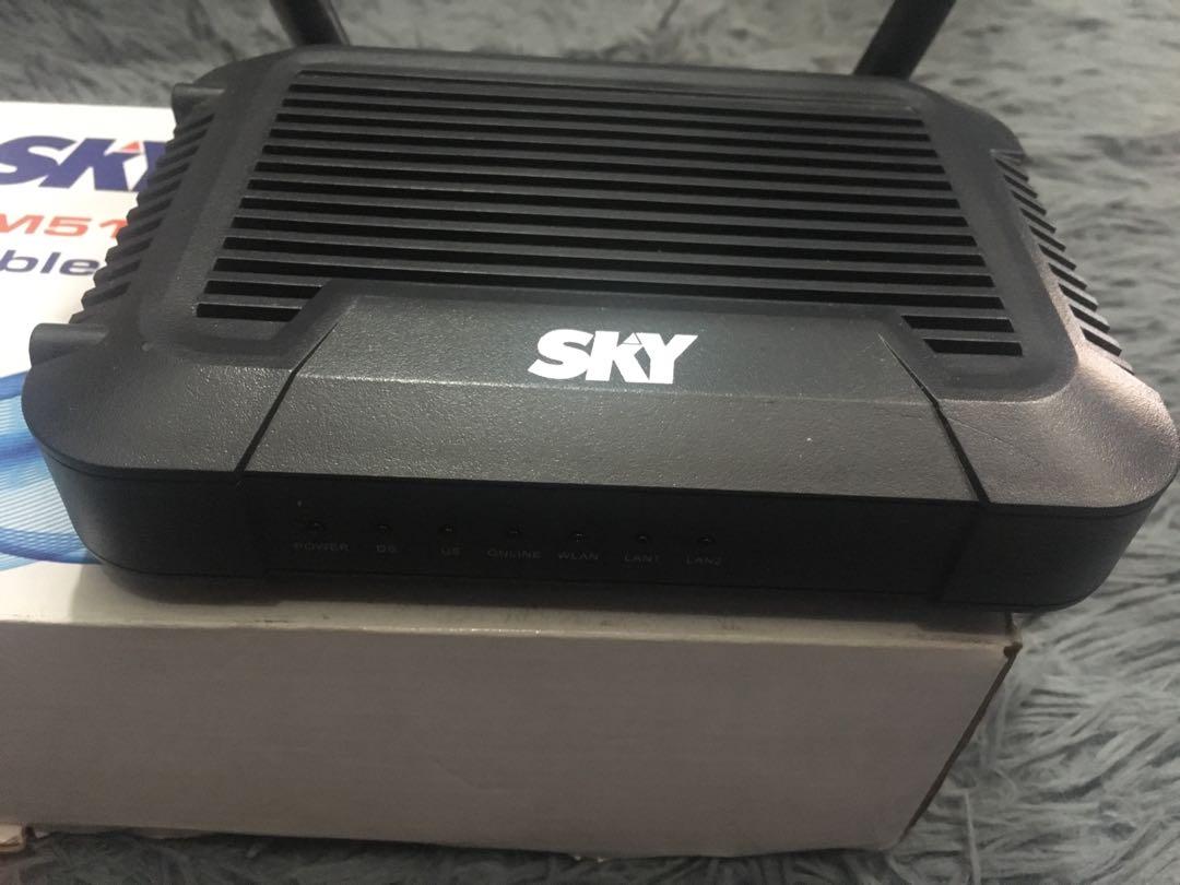 Sky fiber modem, Computers & Tech, Parts & Accessories, Networking on ...