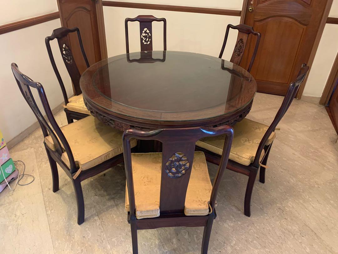 Traditional Dinner table, Furniture & Home Living, Furniture, Tables ...