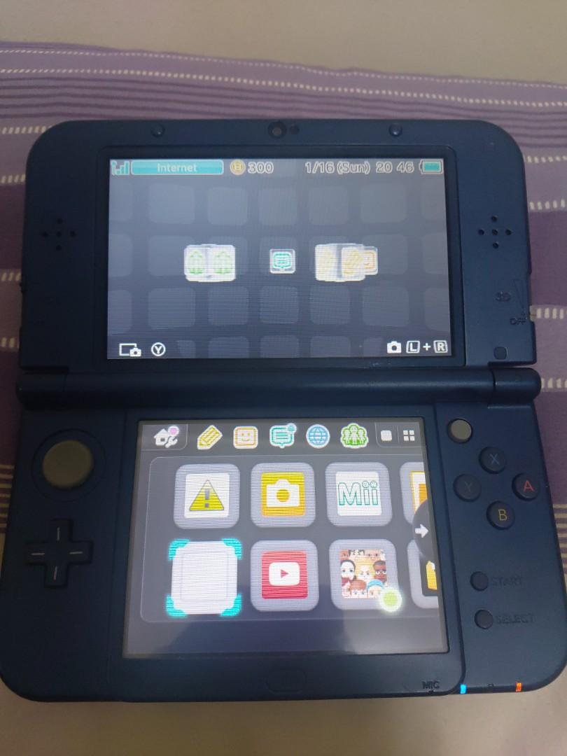 USED New Nintendo 3DS XL (Blue), Toys & Games, Video Gaming, Consoles ...