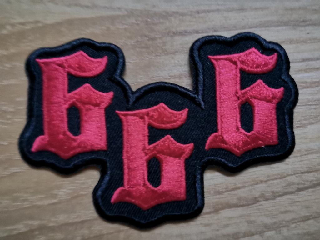 666 Patch Destroyer 666 Cloth Patch Iron On Patch Australian Extreme ...