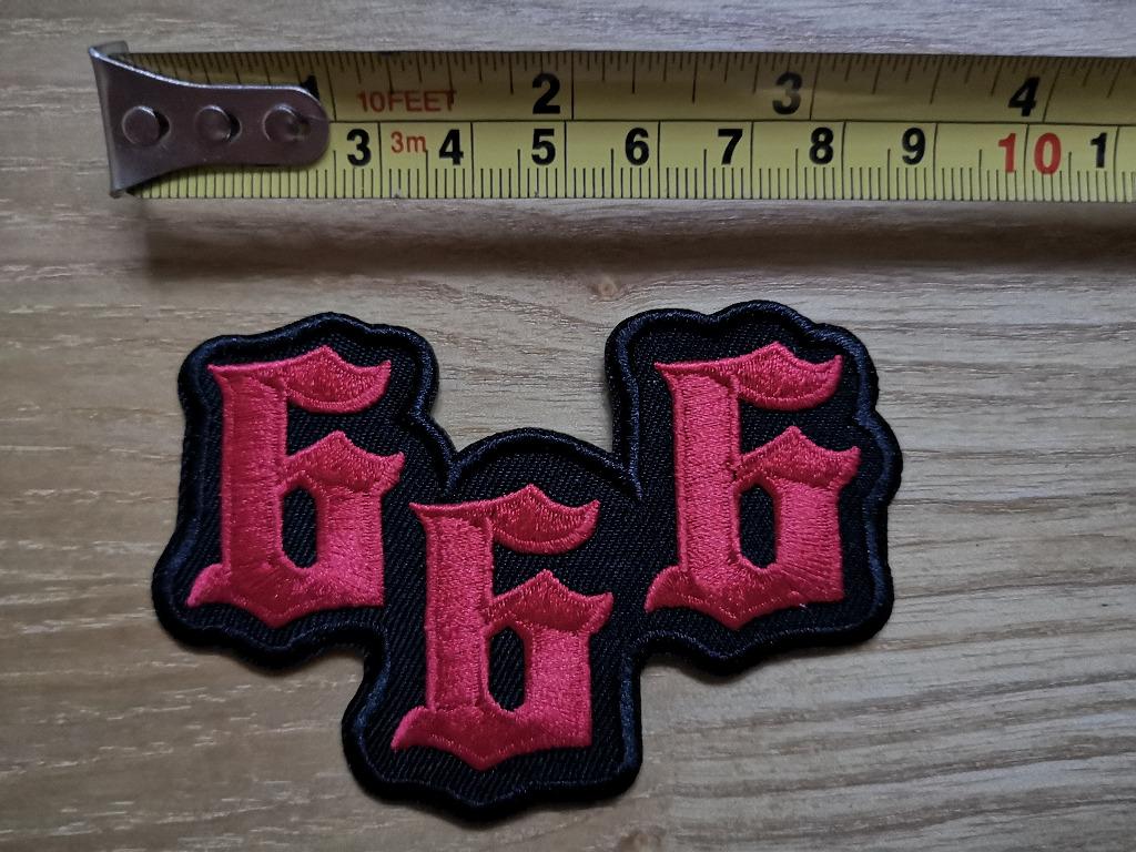 666 Patch Destroyer 666 Cloth Patch Iron On Patch Australian Extreme ...