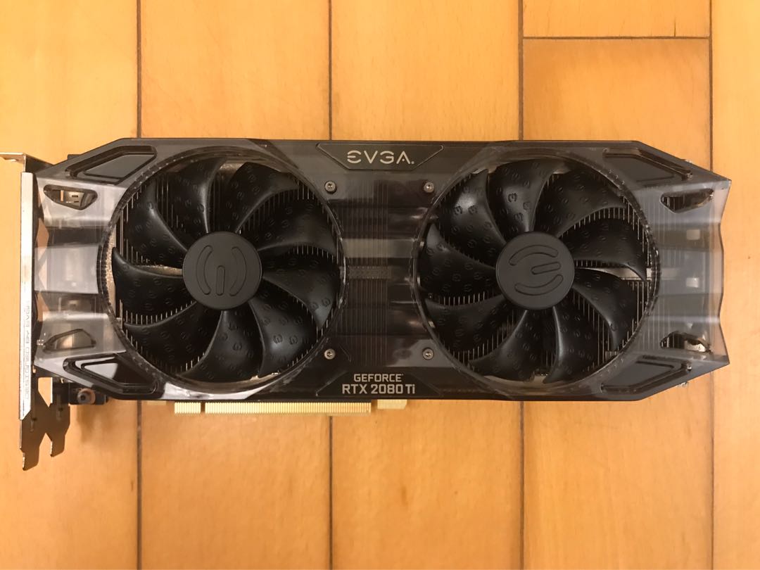 99%新有保至02/2021年EVGA Geforce RTX 2080ti Black Edition, 電腦＆科技, 手提電腦 ...
