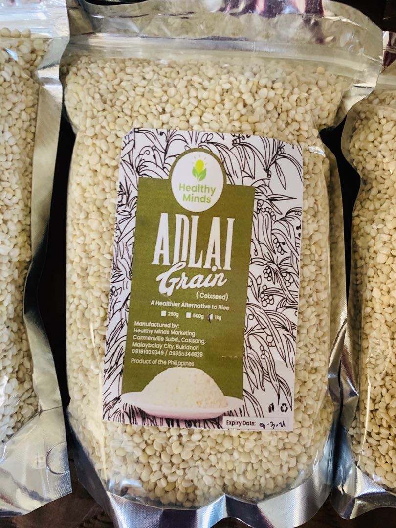Adlai or Adlay Grain 1kg, Food & Drinks, Local Eats on Carousell