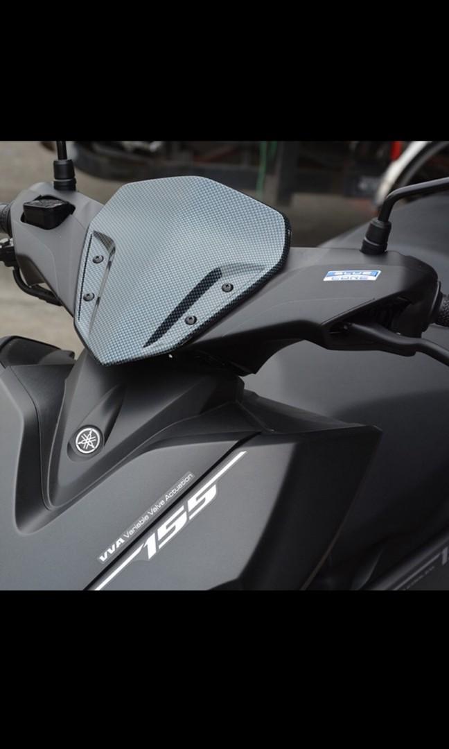 Aerox 155 windshield (Preorder), Motorcycles, Motorcycle Accessories on ...