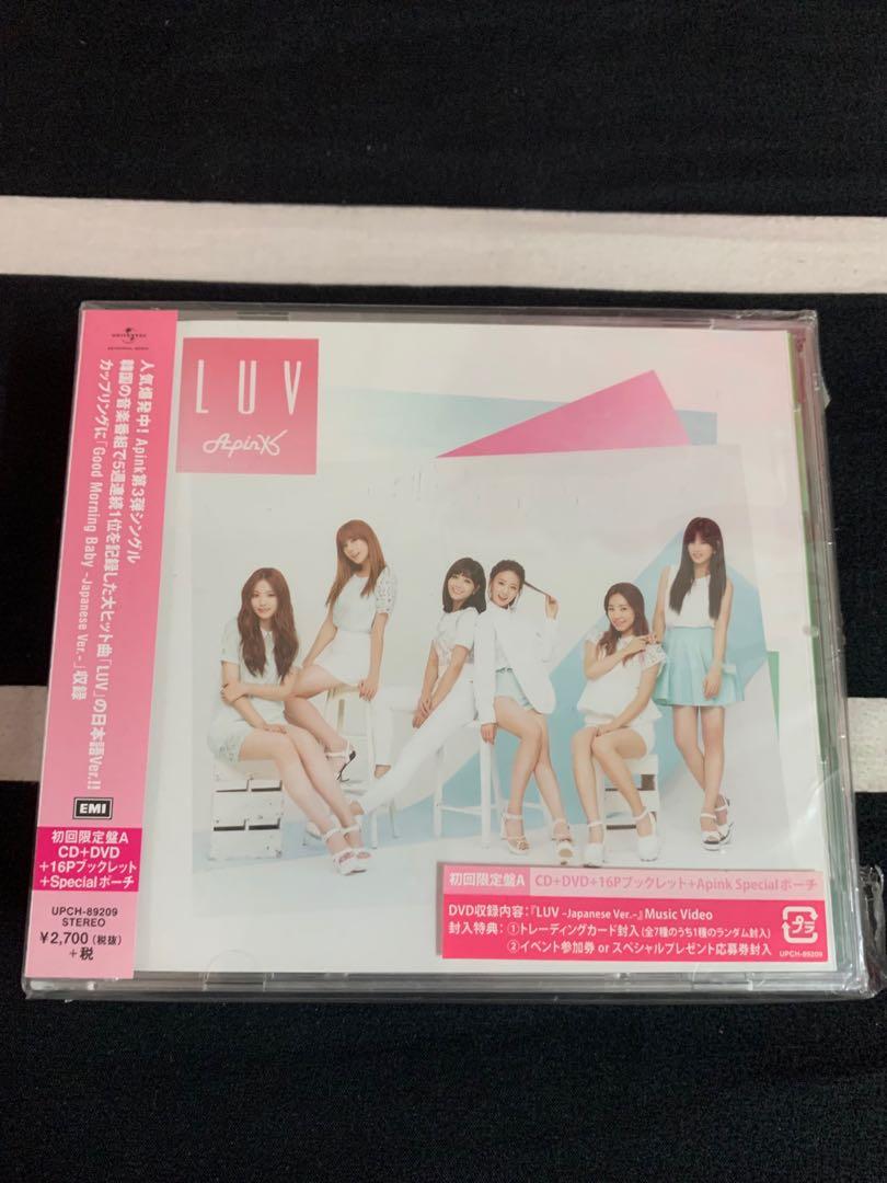 Apink Luv Japan Album Ver. A + Pouch/Bag, Hobbies & Toys, Collectibles & Memorabilia, K-Wave on ...