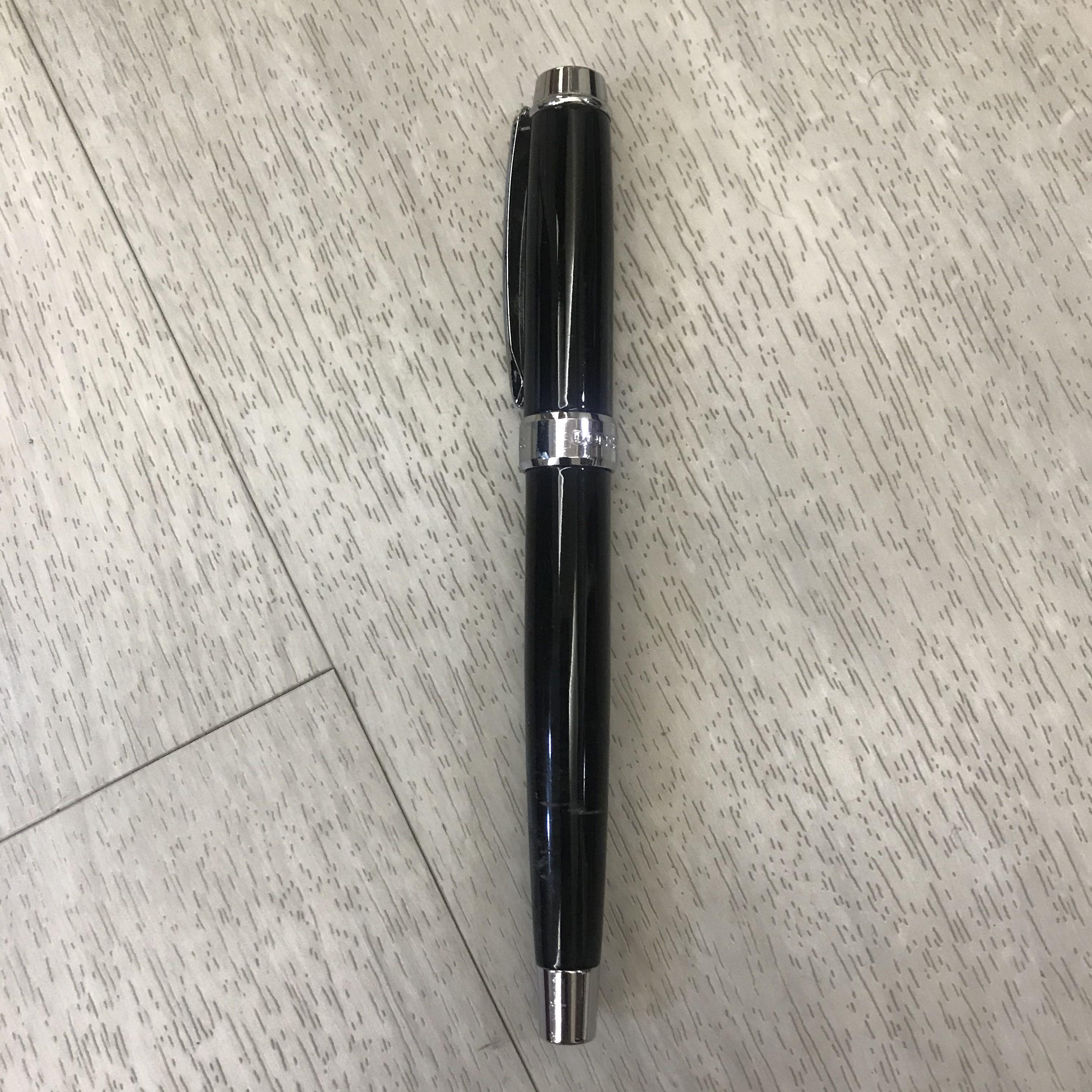 Authentic Longines Pen Black & Stainless Steel Writing Pen Housing ...