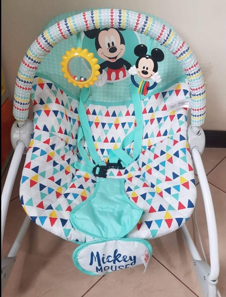 BABY ROCKER CHAIR MICKEY MOUSE, Babies & Kids, Going Out, Car Seats on ...