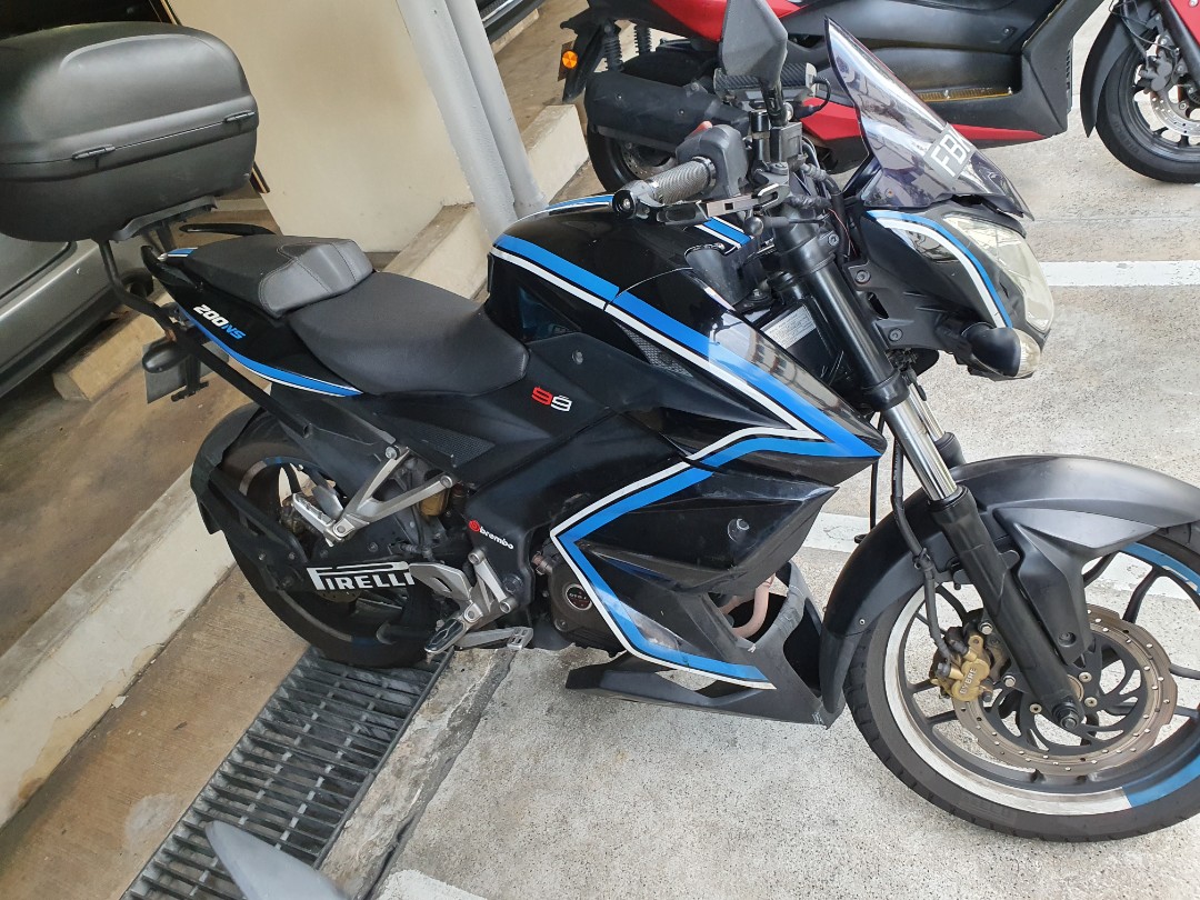 Bajaj Pulsar NS200 COE Jan 2026, Motorcycles, Motorcycles for Sale ...