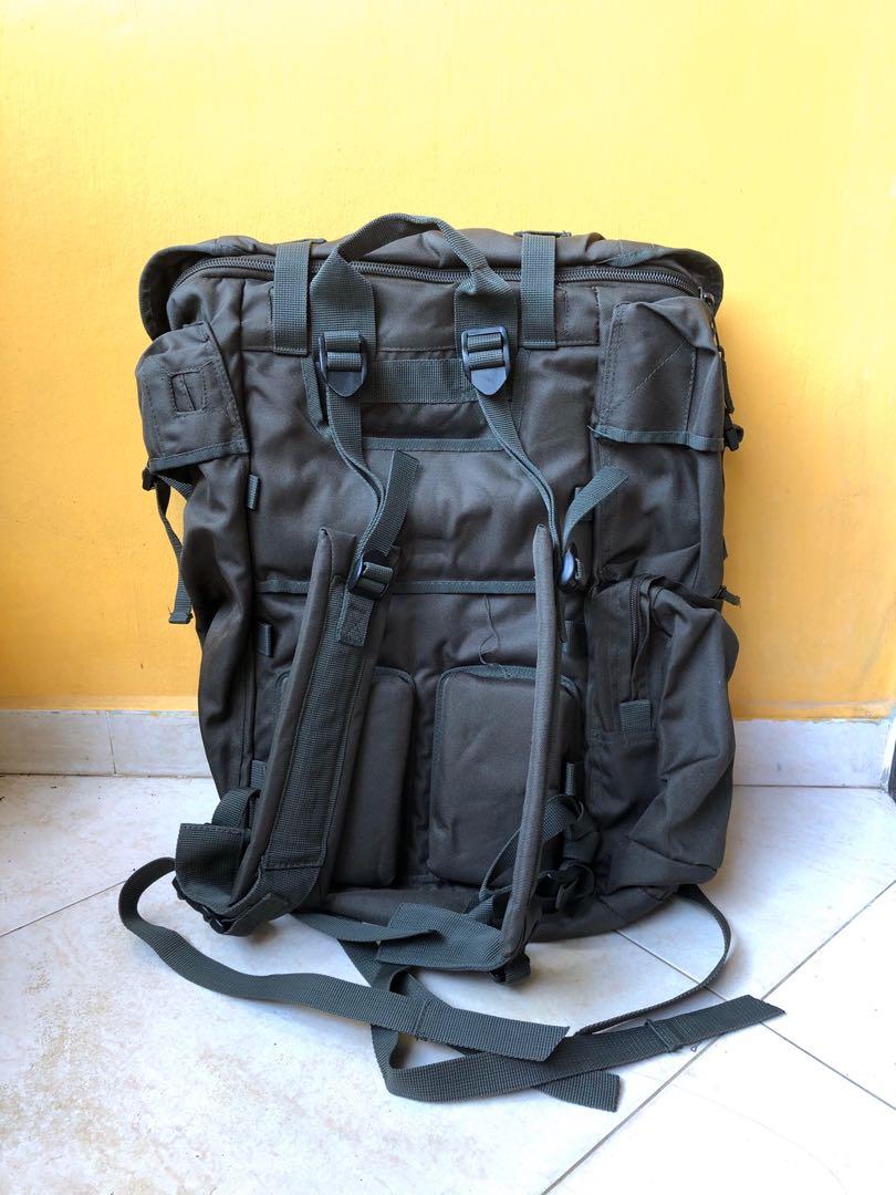 [New] SAF Army Backpack, Men's Fashion, Bags, Backpacks on Carousell