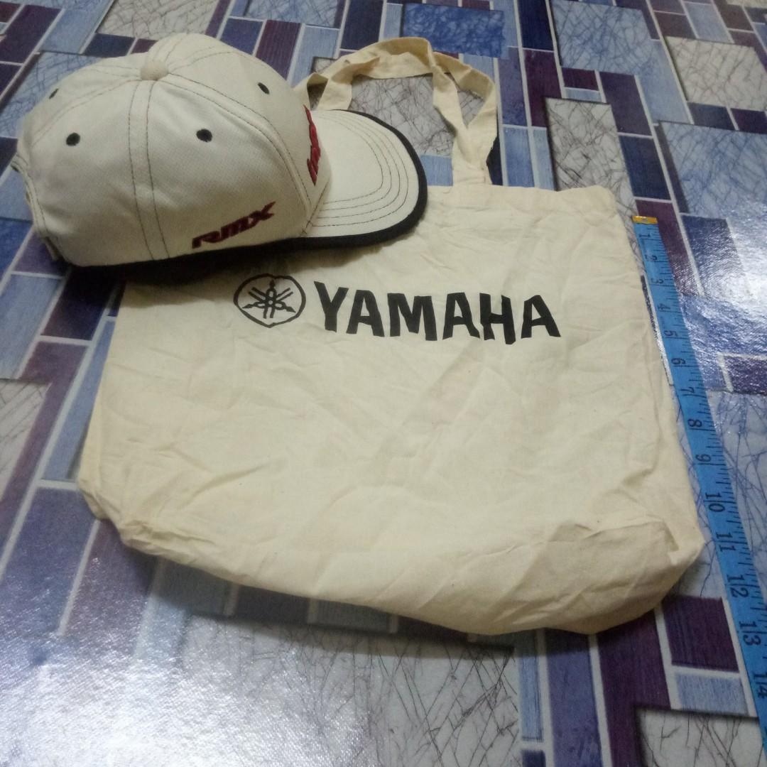 Combo cap & tote bag YAMAHA, Men's Fashion, Watches & Accessories, Cap ...