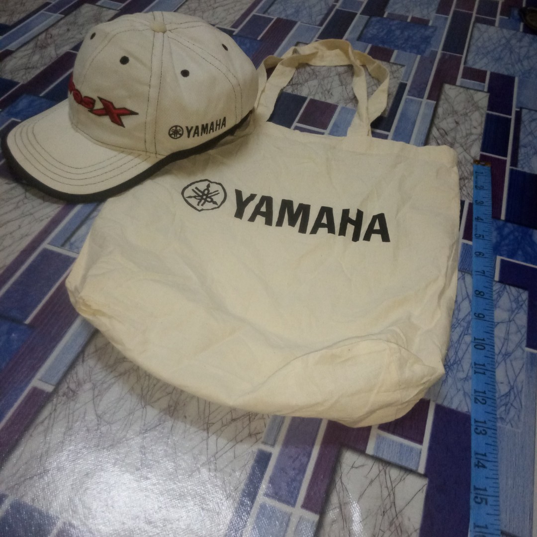 Combo cap & tote bag YAMAHA, Men's Fashion, Watches & Accessories, Cap ...