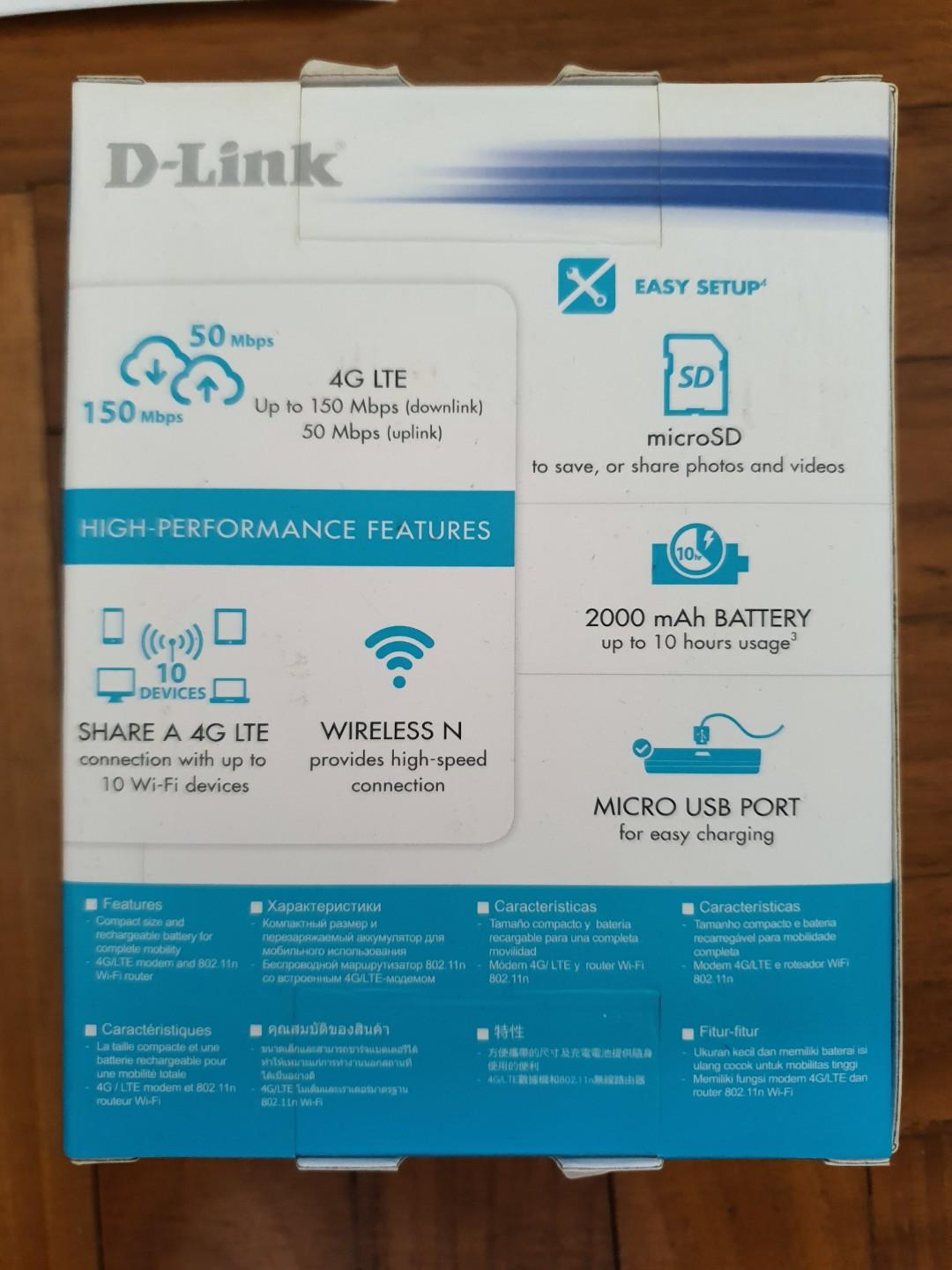 D LINK Mobile router, Mobile Phones & Gadgets, Mobile & Gadget ...