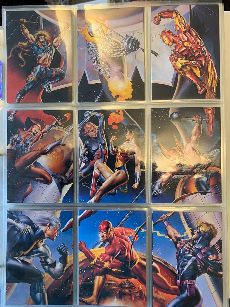 DC Vs Marvel 1995 Trading Cards Chase Set Hobbies Toys Toys dc-vs-marvel-1995-trading-cards-chase-set-hobbies-toys-toys