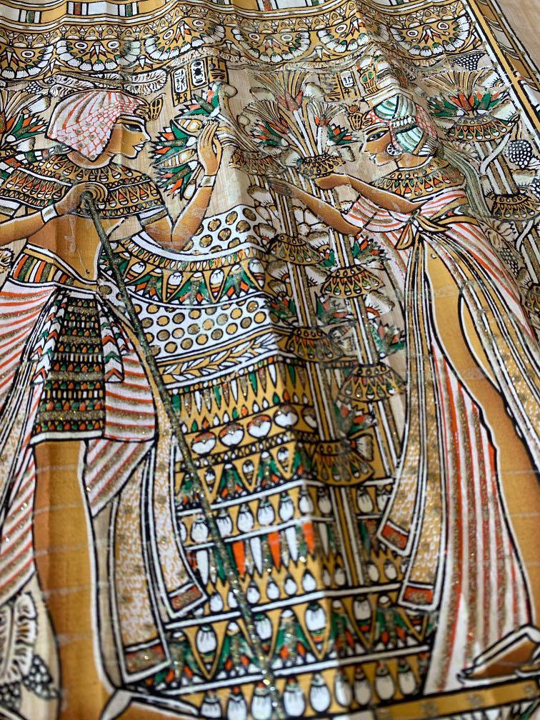 Egyptian Art Print on parchment paper (from Egypt), Hobbies & Toys ...