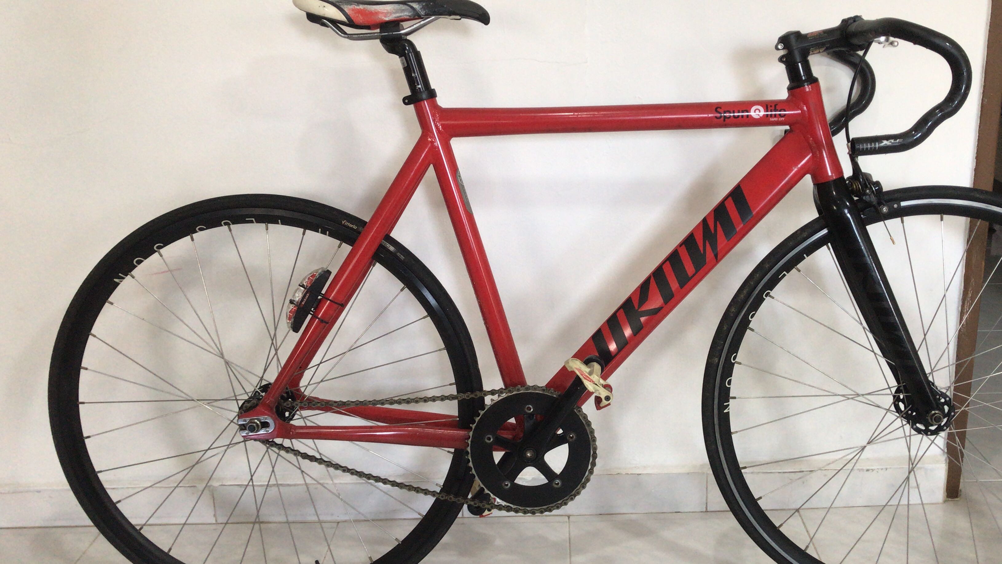 Fixie unkwn with FOC clips shoe, Sports Equipment, Bicycles & Parts ...