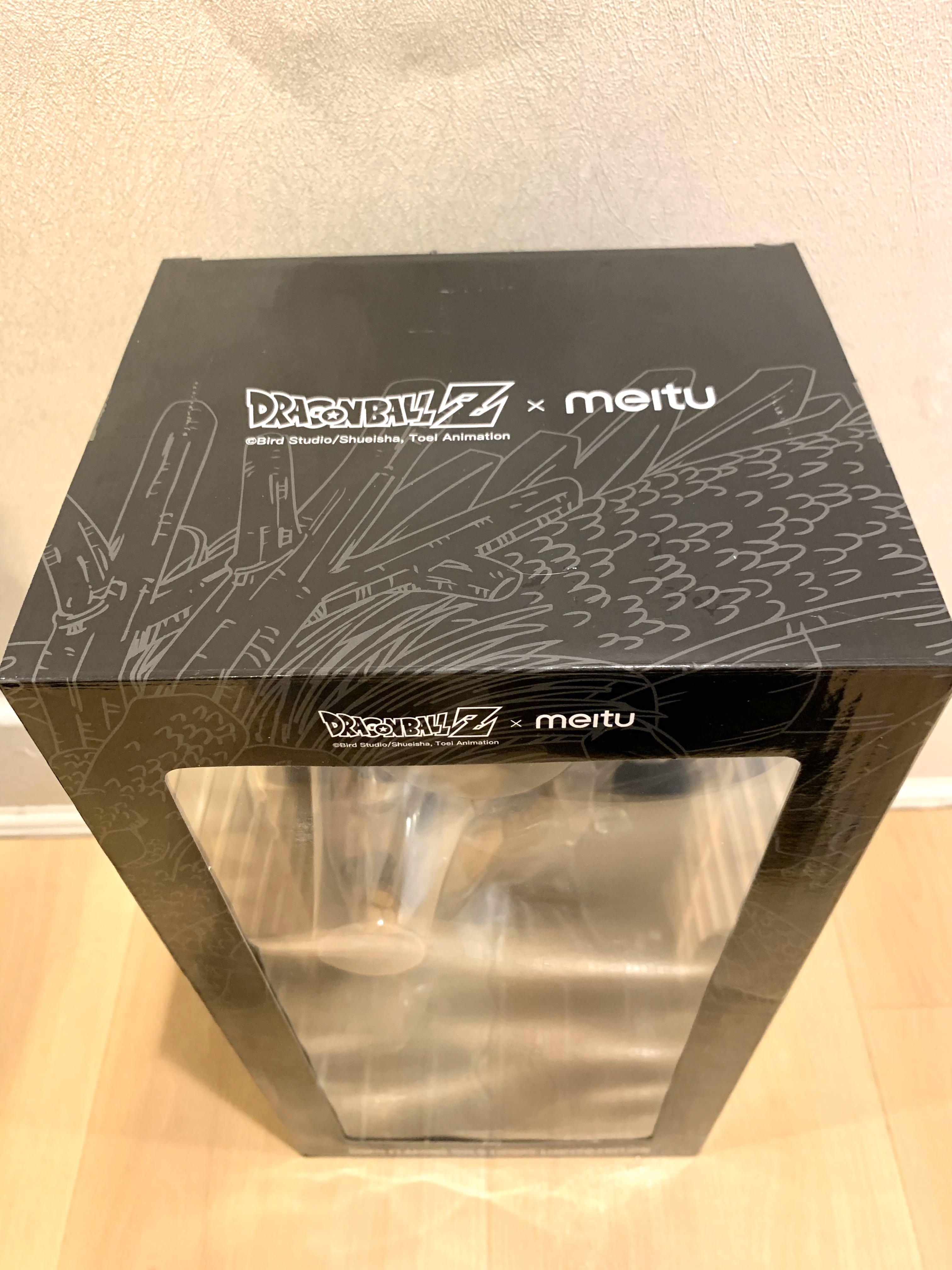 【限量版】Goku Flaming Gold Figure Limited Edition Meitu T9 Edition Grandista Manga Dimensions 美圖T9七 ...