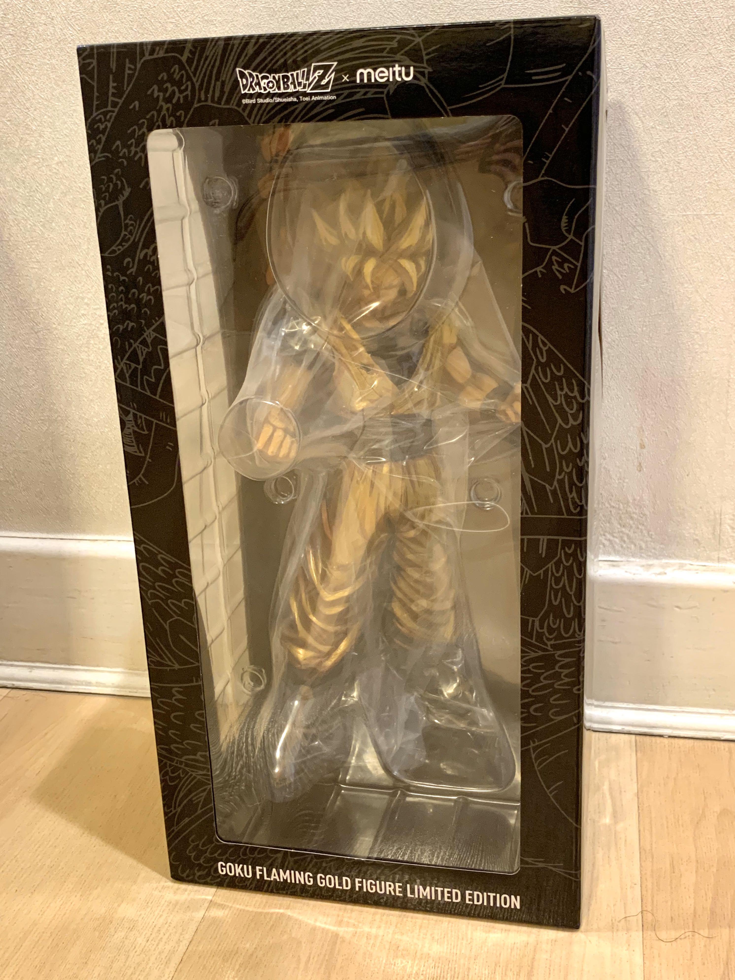 【限量版】Goku Flaming Gold Figure Limited Edition Meitu T9 Edition ...