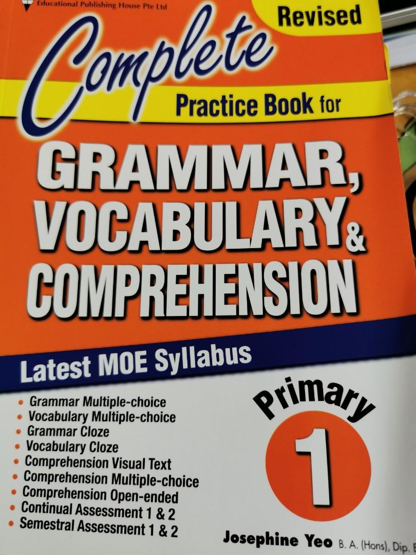 GRAMMAR, VOCABULARY & COMPREHENSION, Hobbies & Toys, Books & Magazines ...