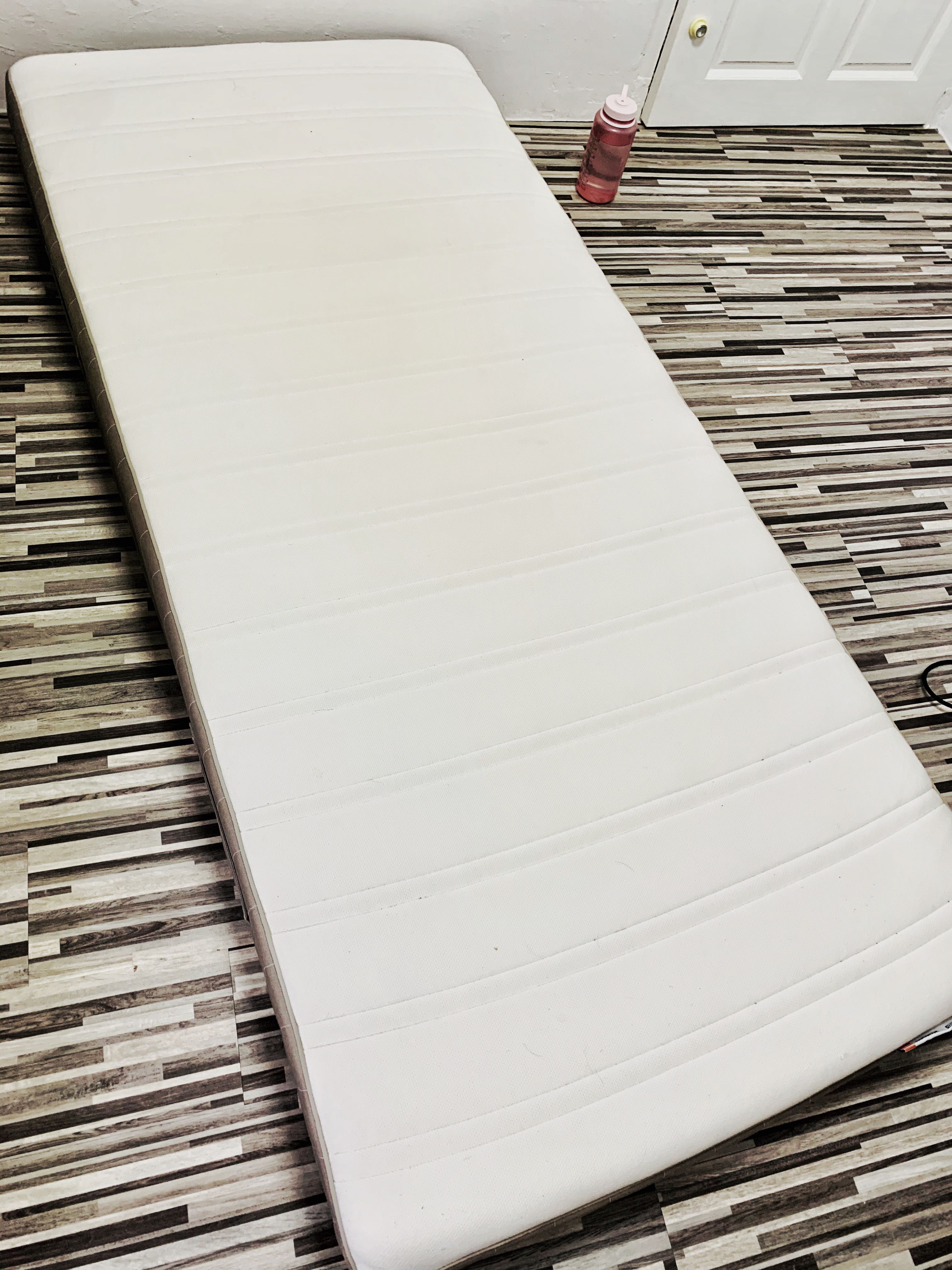 IKEA HAMARVIK single mattress, Furniture & Home Living, Furniture, Bed ...