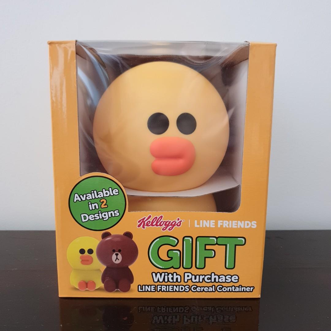 Kellogg's Line Friends Cereal Container - Sally, Babies & Kids, Baby Nursery & Kids Furniture ...