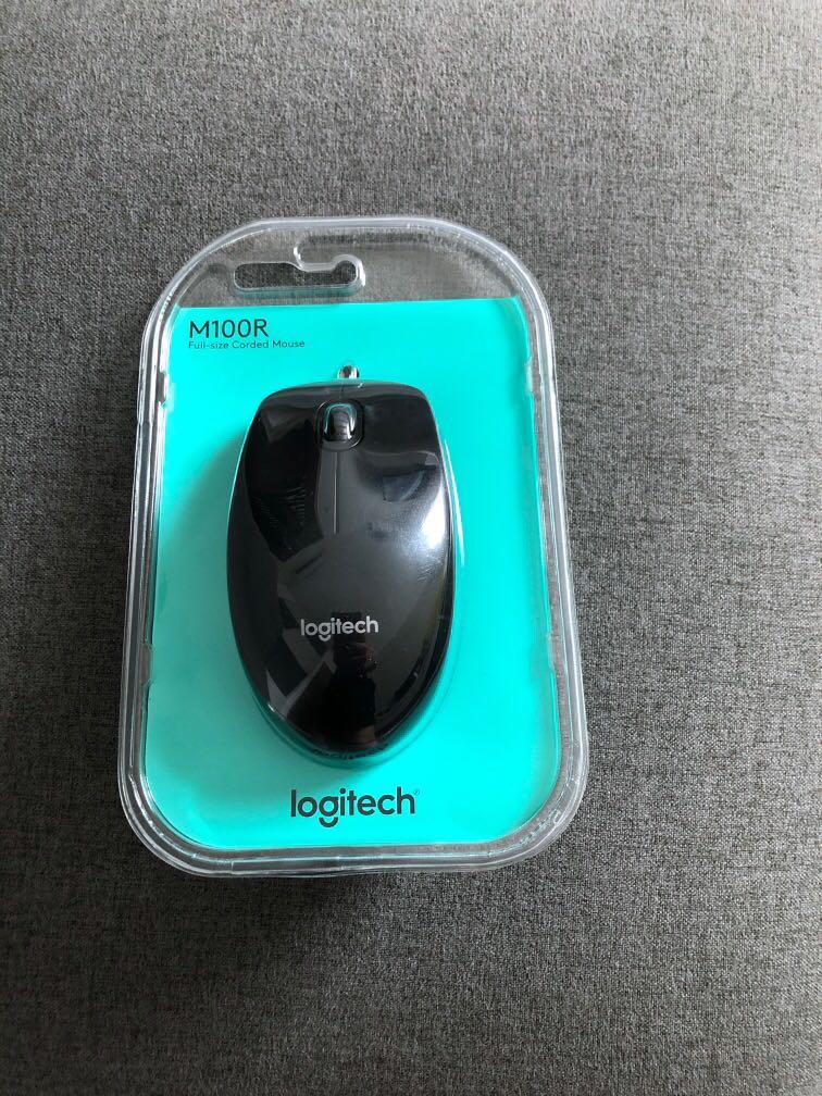 Logitech Wired Mouse Computers Tech Parts Accessories Computer Keyboard On Carousell