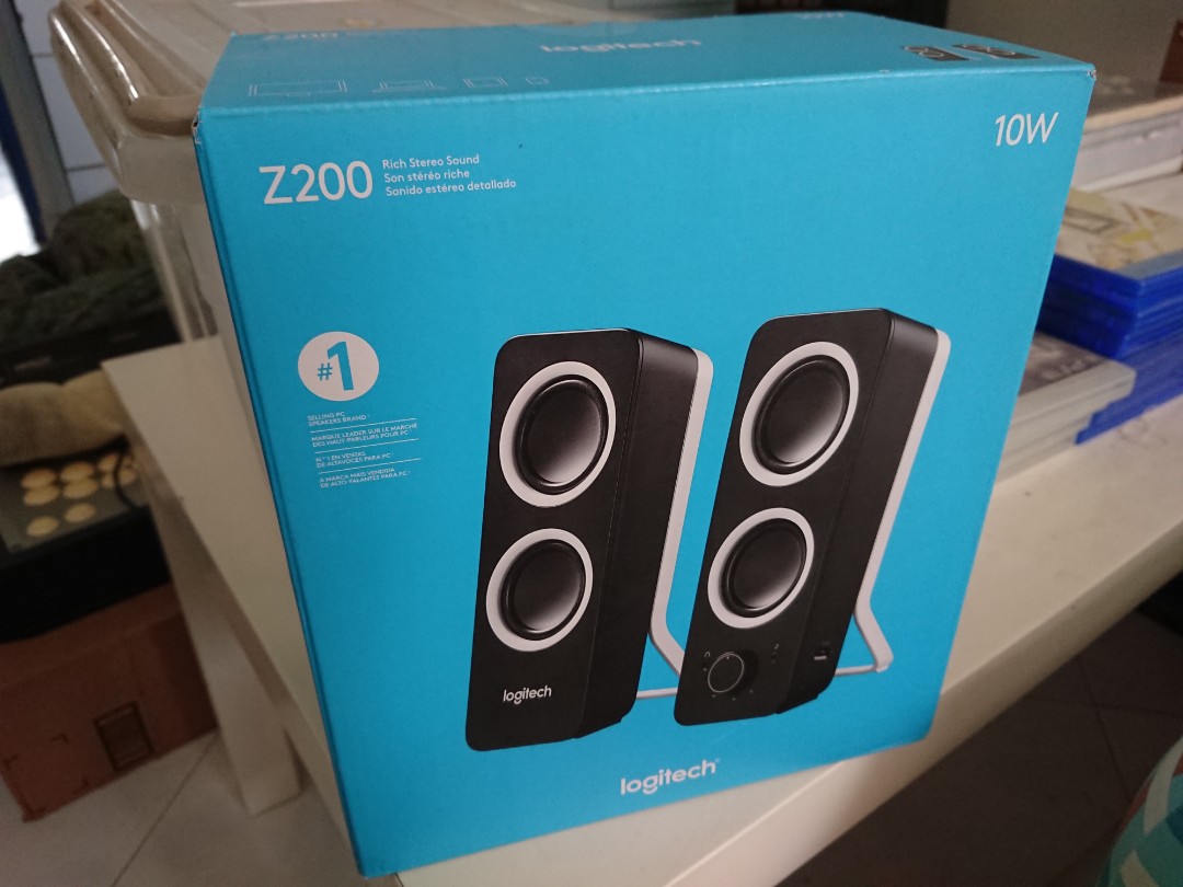 Logitech Z200 speakers, TV & Home Appliances, TV & Entertainment ...