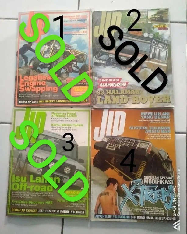MAJALAH JIP TAHUN 2003-2004, Buku & Alat Tulis, Majalah & Lainnya di Carousell