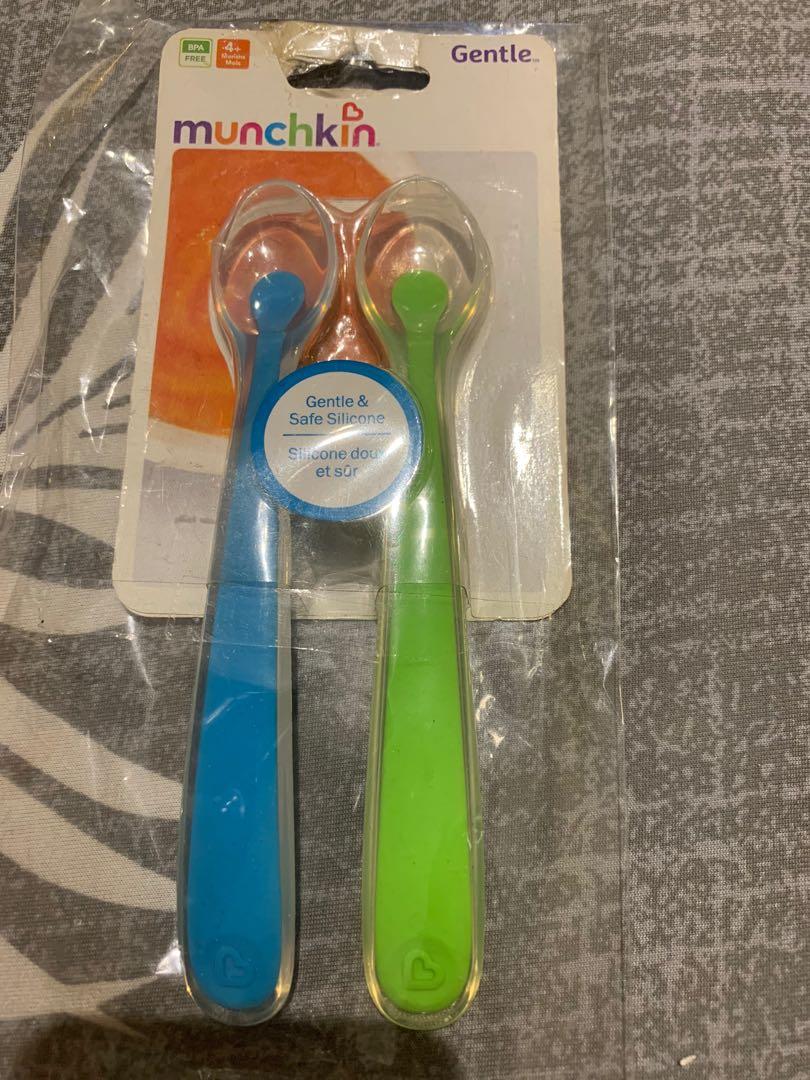 Munchkin silicon spoon, Babies & Kids, Nursing & Feeding, Weaning ...