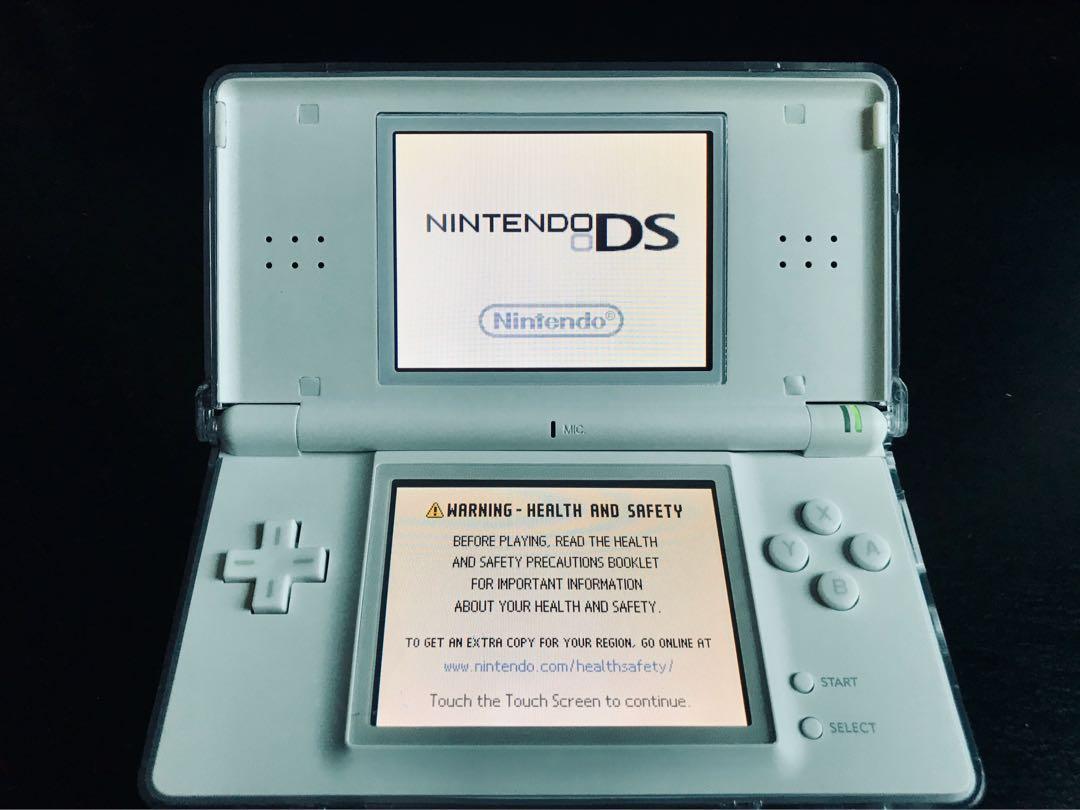 Nintendo DS Lite Polar White Rare Pikachu Limited Edition, Video Gaming ...