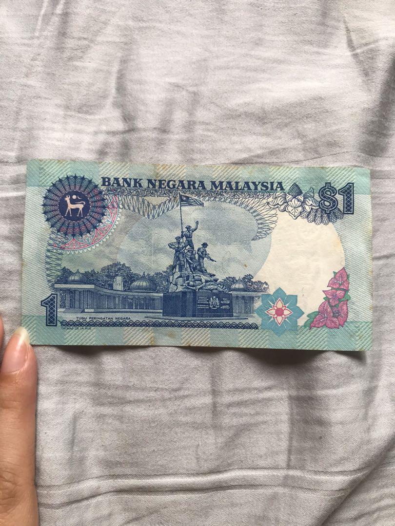 Old RM1 Malaysian Currency Note #CarousellBelanja, Hobbies & Toys ...