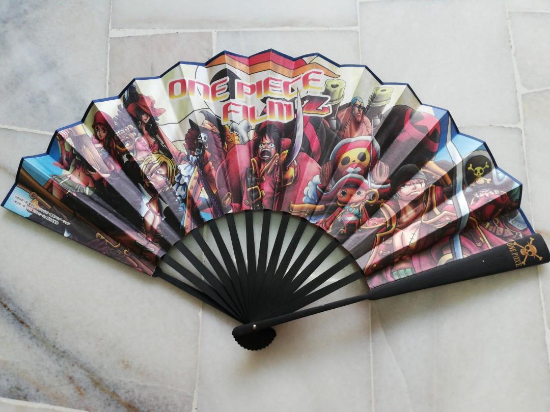 One Piece Folding Fan 33CM, Hobbies & Toys, Collectibles & Memorabilia ...