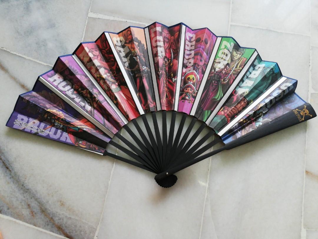One Piece Folding Fan 33CM, Hobbies & Toys, Collectibles & Memorabilia ...