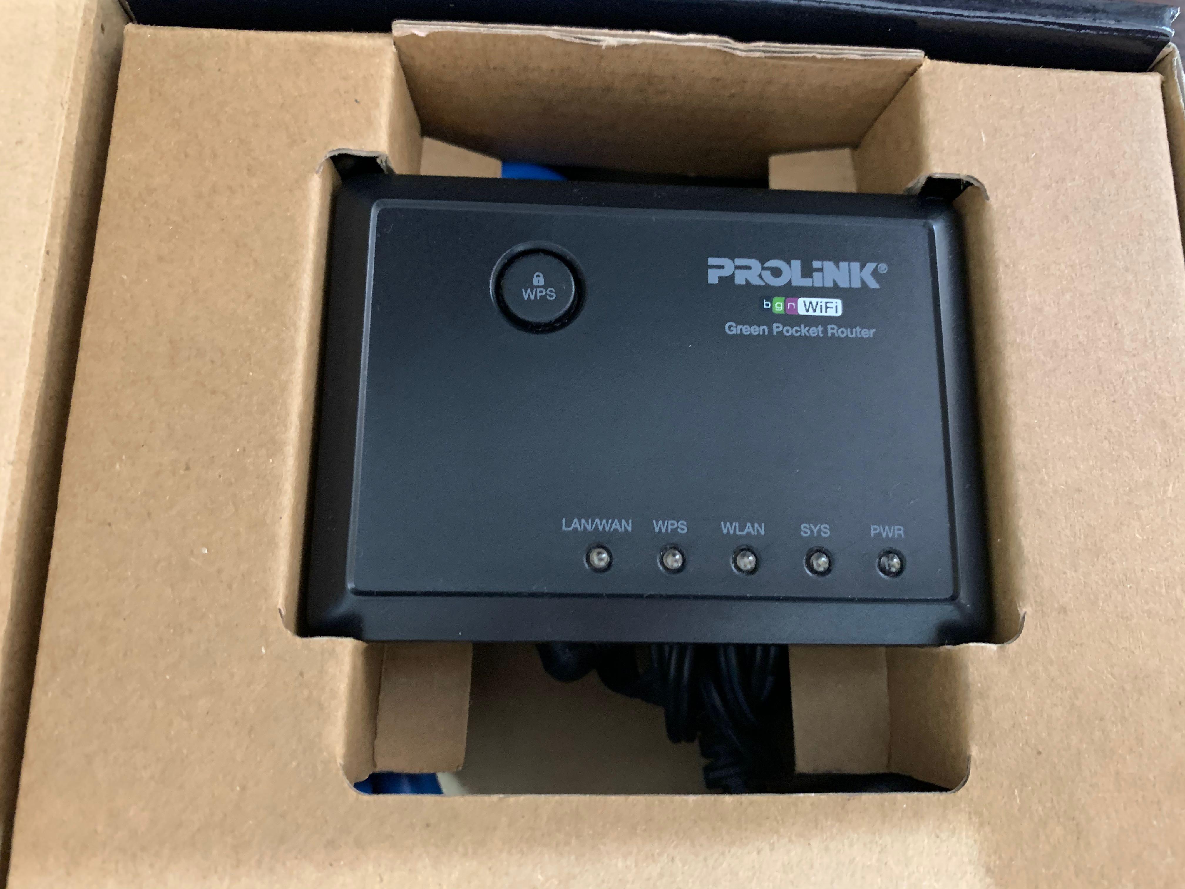 PROLink Wireless-N Pocket AP/Router (WNR1004), Computers & Tech, Parts ...