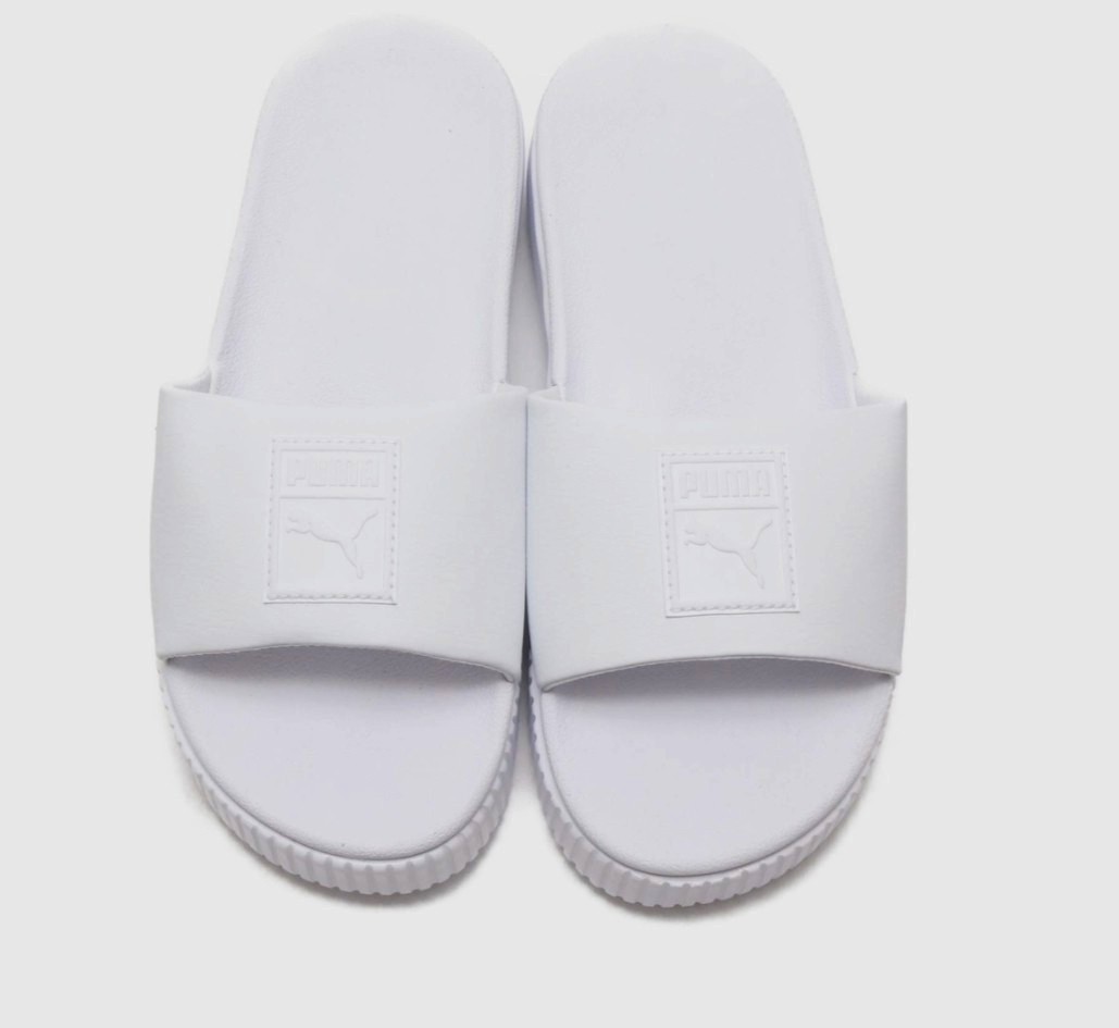 PUMA PLATFORM SLIDES, Women's Fashion, Footwear, Flipflops and Slides ...
