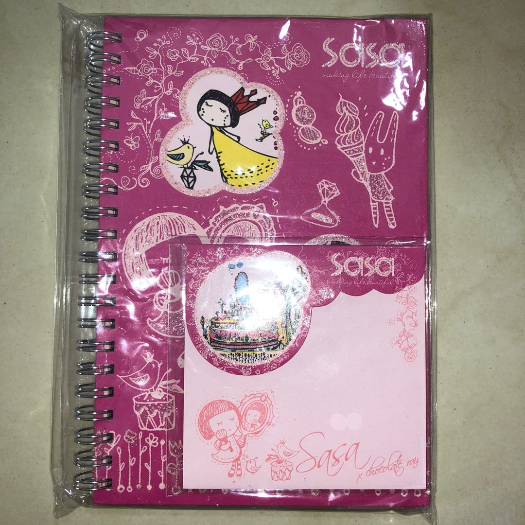 Sasa note book and note pad, Free Items on Carousell