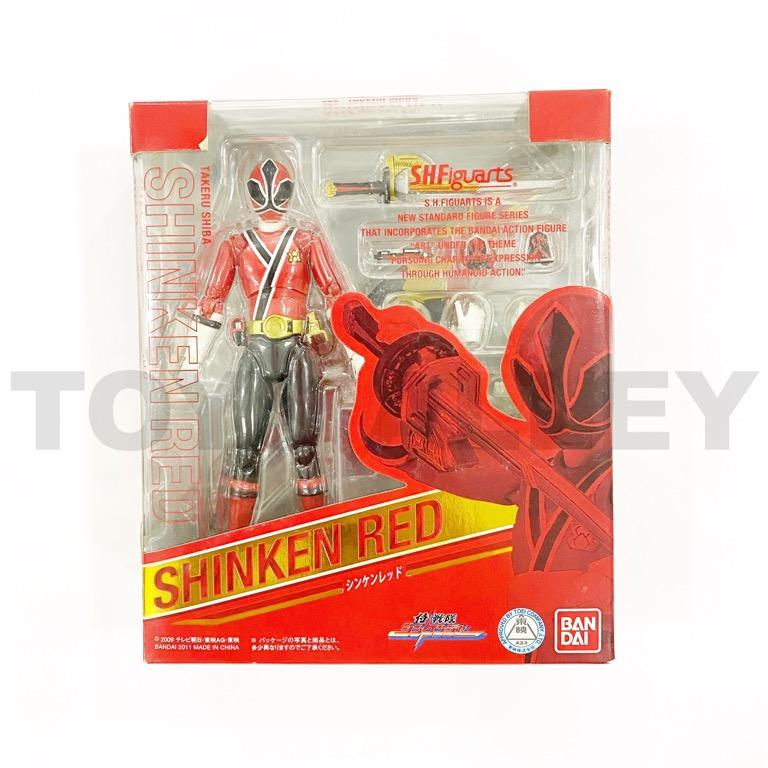 S.H.Figuarts SHF Super Sentai Shinkenger Shinken Red, Hobbies & Toys ...