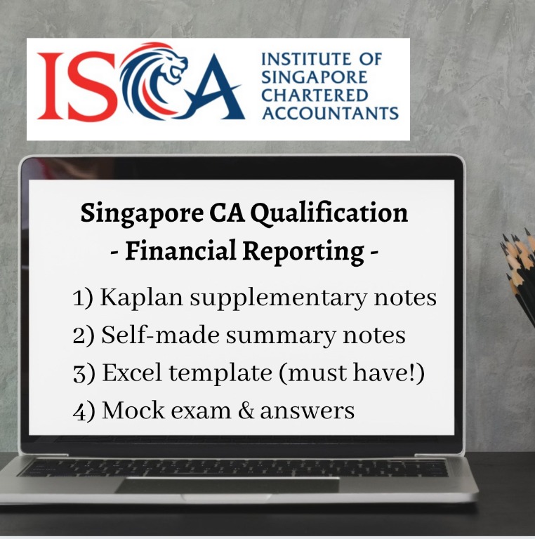 Singapore CA Qualification (SCAQ) Professional - Financial Reporting ...
