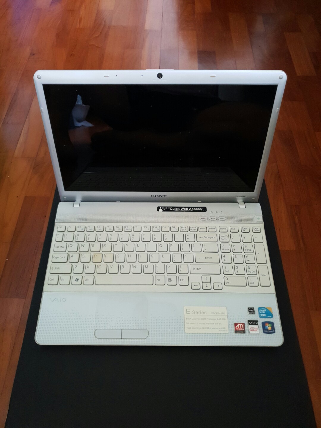 Sony VAIO laptop E Series VPCEB45FG, Computers & Tech, Laptops ...