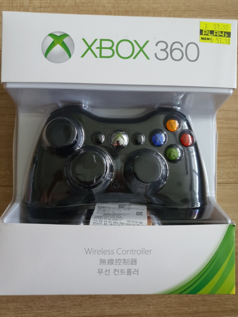 Xbox 360 Wireless Controller, Video Gaming, Gaming Accessories ...