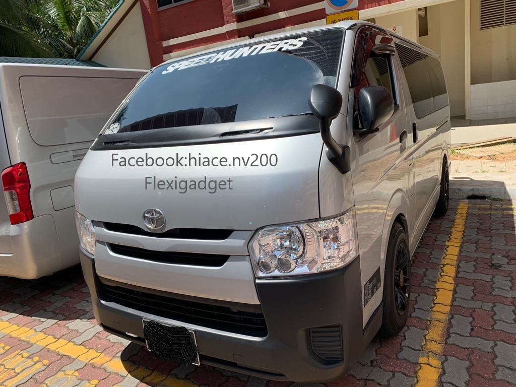 5" Toyota Hiace Wiper Panel Guard / Hiace Accessories / Hiace Front ...