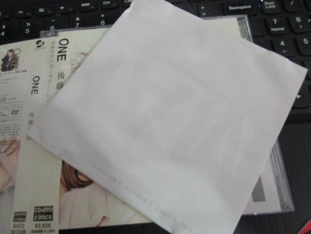 後藤真希 GOTO MAKI - ONE 日初回限定盤 CD + DVD, 興趣及遊戲, 音樂、樂器 & 配件, 音樂與媒體 - CD 及 DVD - Carousell