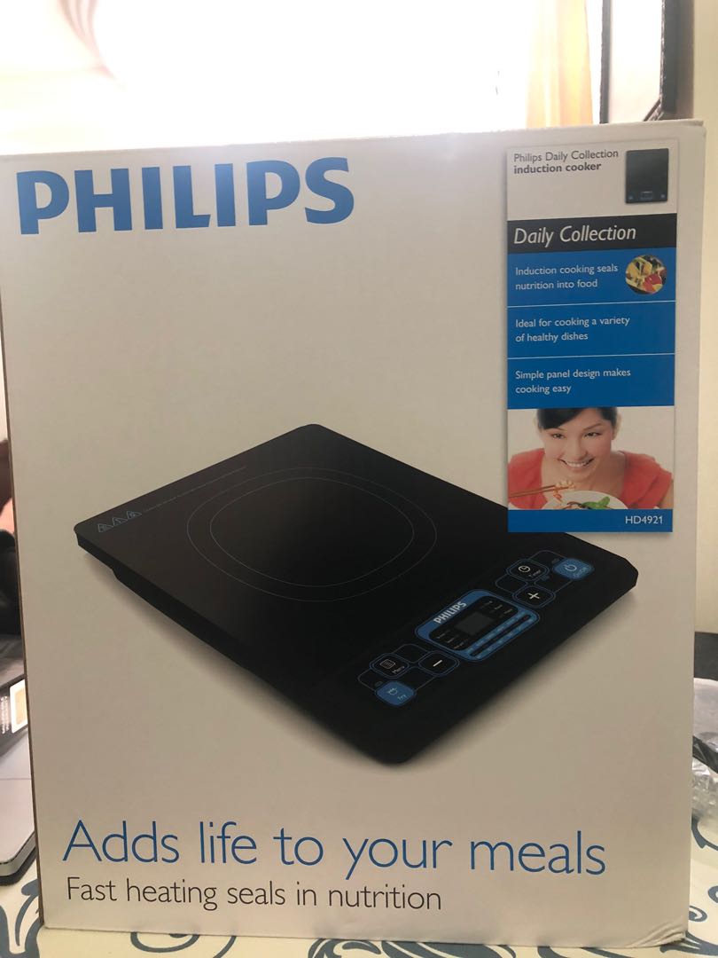 BNIB Philips induction cooker with pot, TV & Home Appliances, Kitchen ...