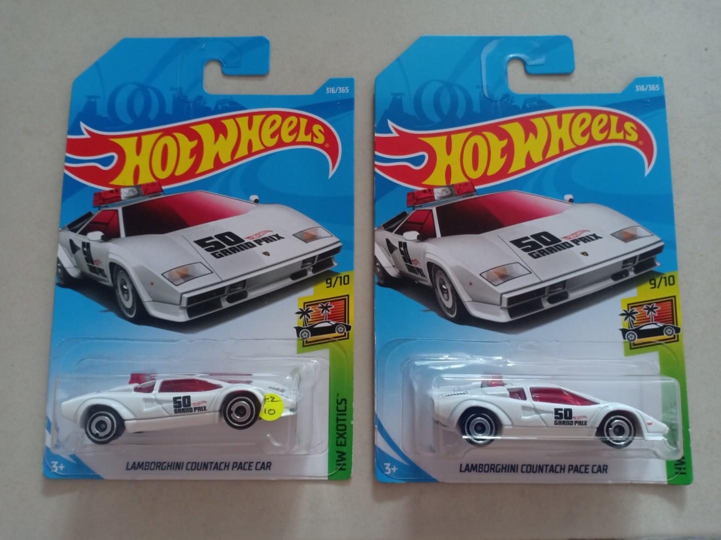CPL - Lamborghini countach pace car white, Hobbies & Toys, Toys & Games ...