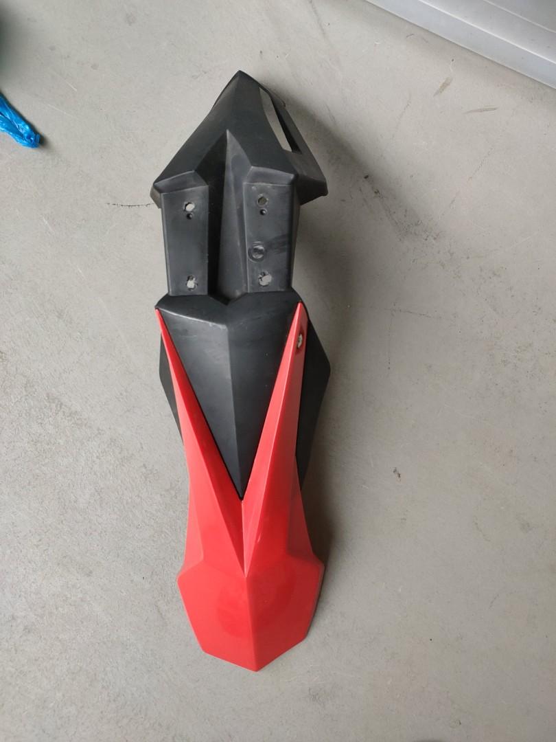 Drz Tail light, front sm fender, exhaust guard., Motorcycles ...