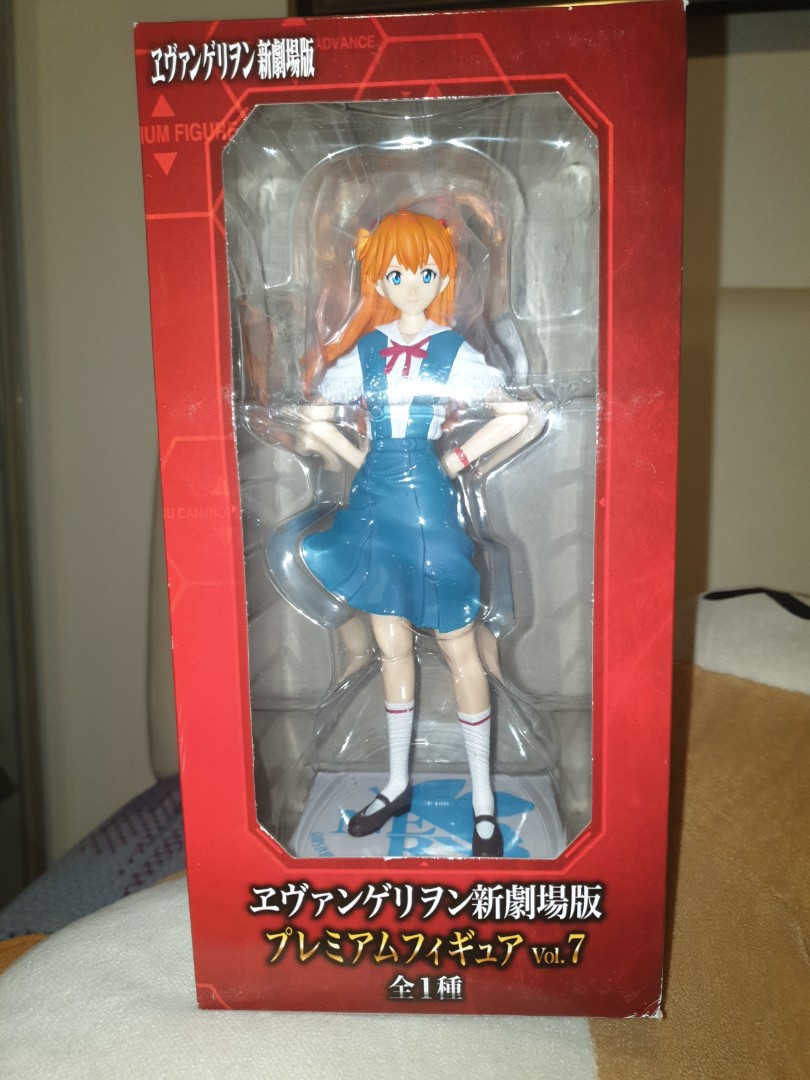 Evangelion Asuka figure toy, Hobbies & Toys, Toys & Games on Carousell