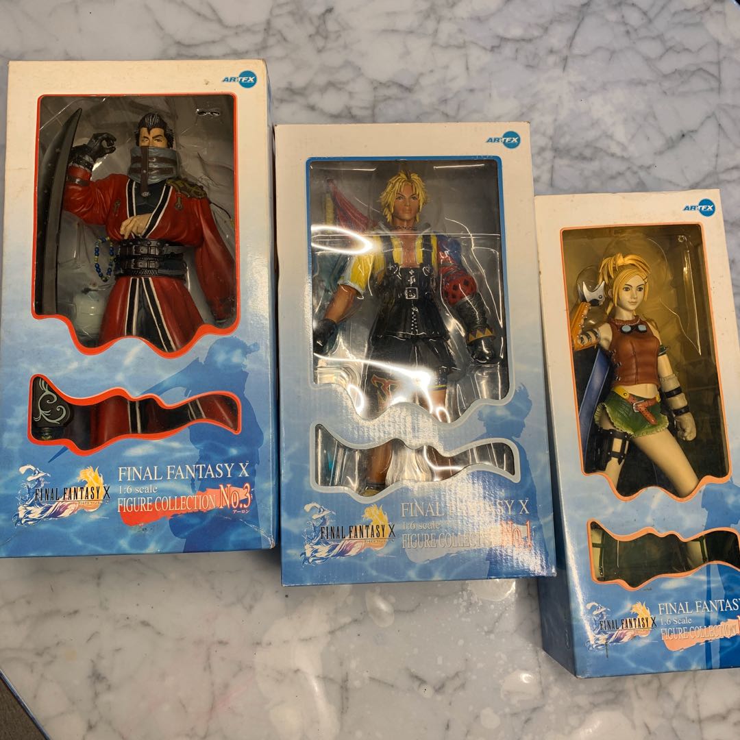 Final Fantasy X 1:6 figurines, Toys & Games, Others on Carousell