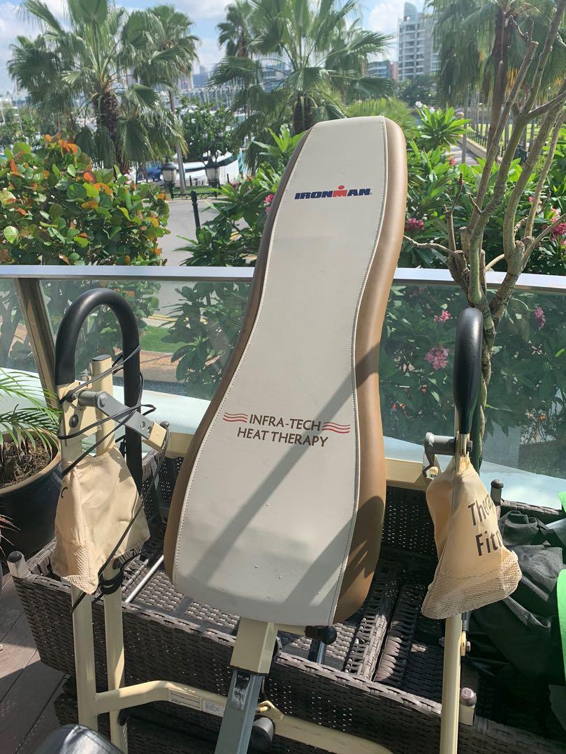 Ironman Infra-red inversion table, Sports Equipment, Exercise & Fitness ...