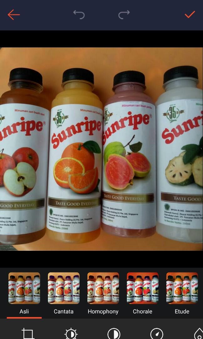 Jus botol 250 ml, Makanan & Minuman, Minuman Tidak Beralkohol di Carousell