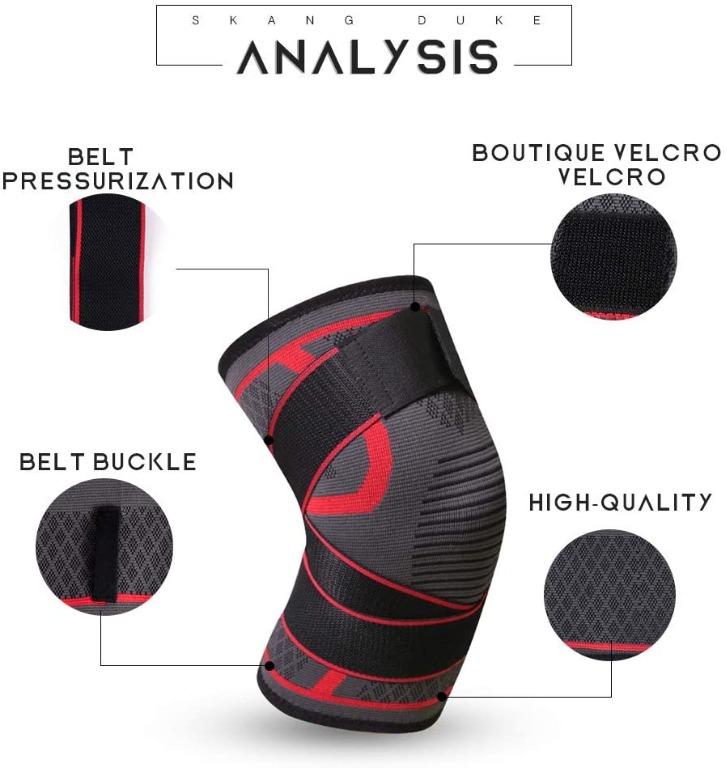 Knee Brace Knee Support Protector Compression Knee Sleeve for Arthritis ...
