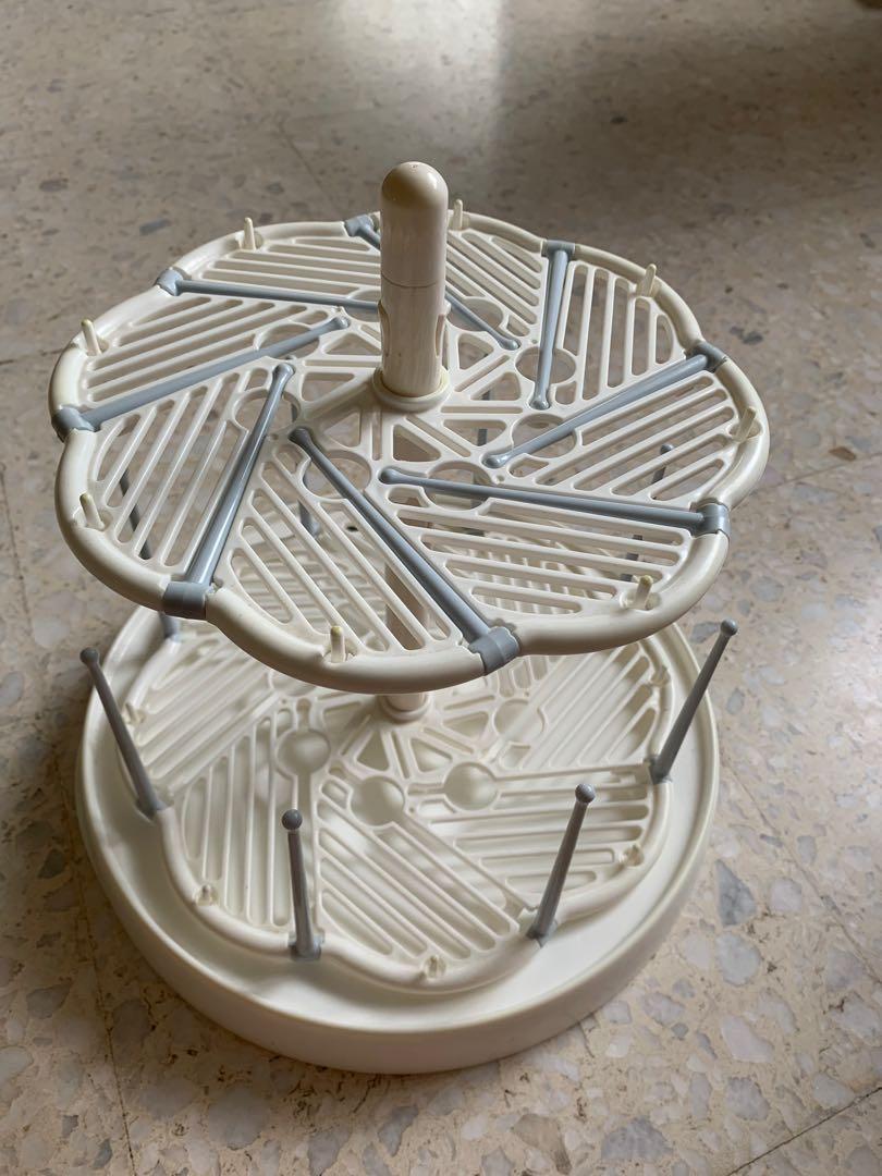 Milk bottle rack, Babies & Kids, Nursing & Feeding, Breastfeeding ...